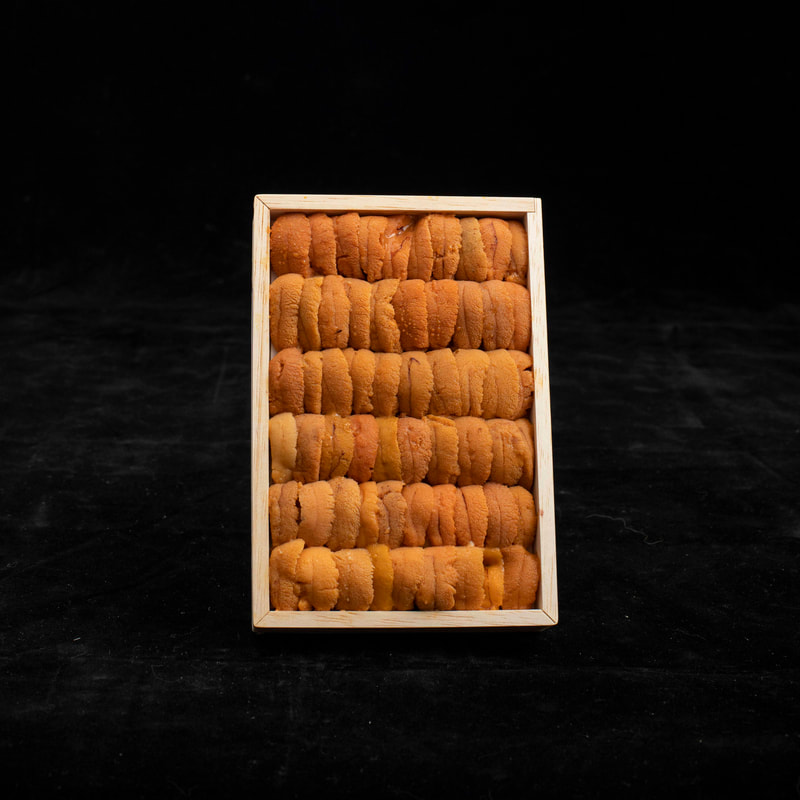 FRESH BAFUN NARABI UNI (SEA URCHIN) (250G/TRAY) — STS Grocer