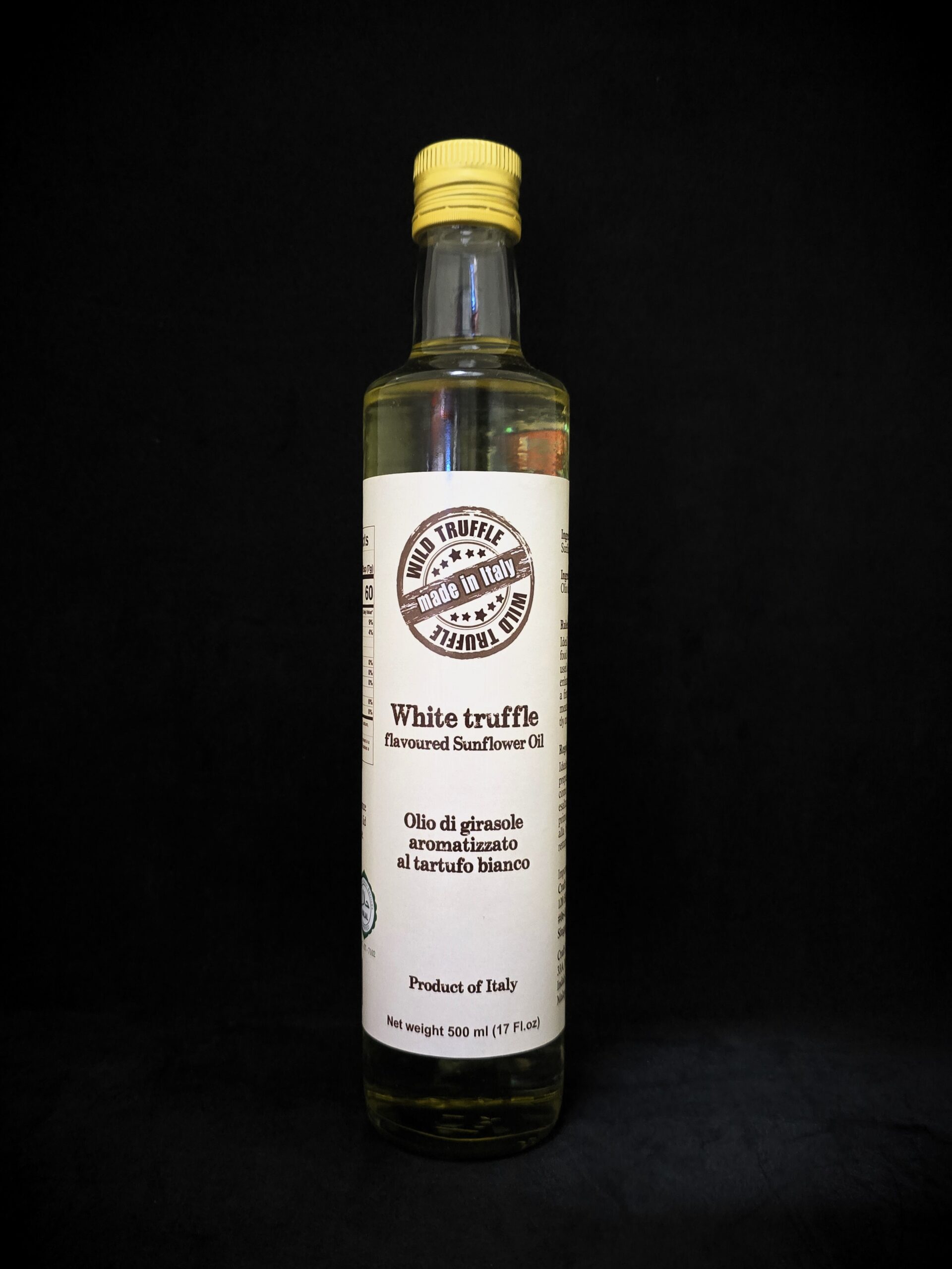 "ARIOLI" WHITE TRUFFLE EXTRA VIRGIN OIL (500ML/BOT) — STS Grocer